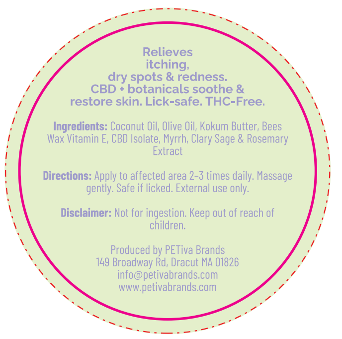 PETiva Calm & Comfort | CBD Skin Relief Cream – PETiva Brands